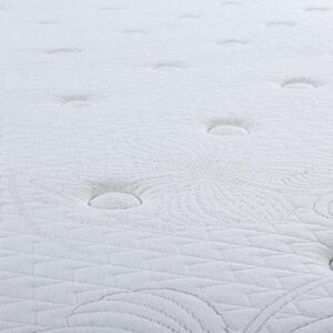 Olee Sleep 9 Inch Breeze Gel Memory Foam Innerspring Mattress, CertiPUR-US Certified, Twin