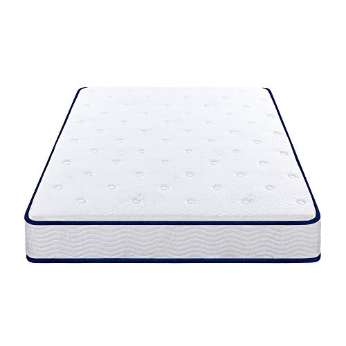 Olee Sleep 9 Inch Breeze Gel Memory Foam Innerspring Mattress, CertiPUR-US Certified, Twin