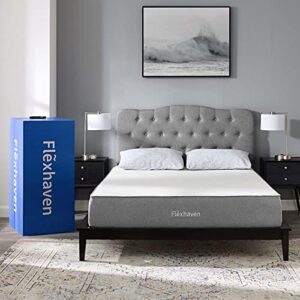 Modway Flexhaven 10" Gel Cooling Ventilated CertiPUR-US Certified Memory Foam Queen Mattress