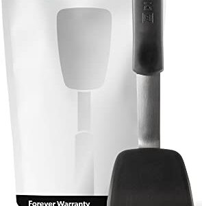 DI ORO Egg Spatula - Silicone Turner Spatula for Cooking - Spatula for Nonstick Cookware Heat-Resistant - High Heat Thin Spatula & Flexible Turner - Kitchen Flipper BPA Free & Dishwasher Safe