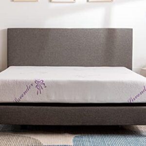 Tulo by Mattress Firm | 8 INCH Memory Foam Lavender Mattress | Medium Comfort | Pain-REDUCING Pressure Relief | Queen Size