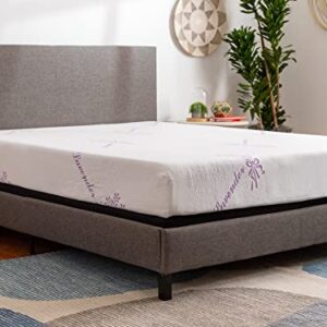 Tulo by Mattress Firm | 8 INCH Memory Foam Lavender Mattress | Medium Comfort | Pain-REDUCING Pressure Relief | Queen Size