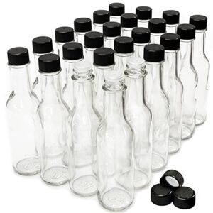 nicebottles hot sauce bottles, 5 oz - 24 pack