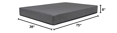 Dreamfoam Bedding Chill 8" Gel Memory Foam Mattress, Twin- Made in Arizona