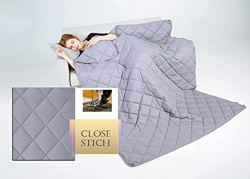 Qusleep Diamond Weighted Blanket (Grey, 60''80'' - 25LB)