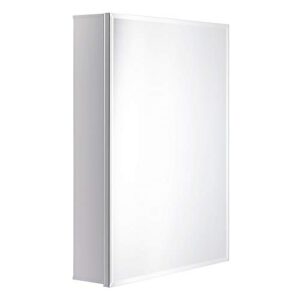 miseno mno2620mcbn mmc2620mc 20" x 26" frameless 1 door medicine cabinet