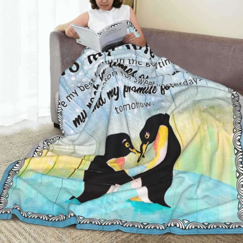 Socofuz Wife Birthday Gift Ideas, Gifts for Wife, Wife Blanket, Gifts for Wife from Husband, Wedding Anniversary Romantic Gifts for Her, Super Soft Flannel Fleece Throw Blanket 50x60 inches