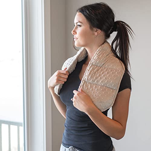 Weighted Neck and Shoulder Wrap (Latte)