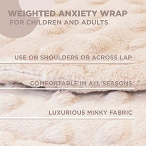 Weighted Neck and Shoulder Wrap (Latte)