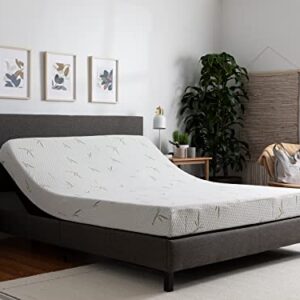 Tulo 6" Firm Comfort Memory Foam Bamboo Pressure Relief Mattress in a Box | King Size