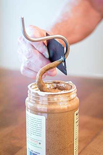 EZPB Peanut Butter Stirrer Multi-Size: Fits 26-30 oz Jars - Invented & 100% Made in USA