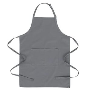 Chef Works Unisex Butcher Kitchen-aprons, Gray