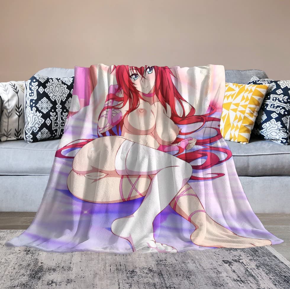 Highschool_dxd-013Anime Blanket Super Soft Throw Blanket Warm Bed Blanket for Couch Sofa Living Room Bedroom