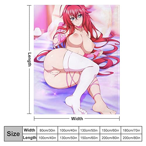 Highschool_dxd-013Anime Blanket Super Soft Throw Blanket Warm Bed Blanket for Couch Sofa Living Room Bedroom