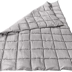 HomGarden Weighted Blanket for Adult (15lbs, 48" x 72"), Washable Heavy Blankets Cotton