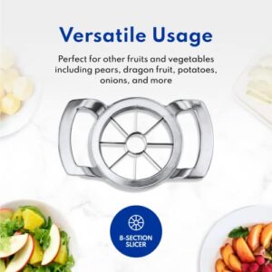 New Star Foodservice 42887 Heavy Duty Commercial Apple Corer and Divider, Powder Coating Finish