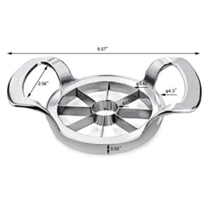 New Star Foodservice 42887 Heavy Duty Commercial Apple Corer and Divider, Powder Coating Finish