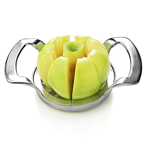 New Star Foodservice 42887 Heavy Duty Commercial Apple Corer and Divider, Powder Coating Finish