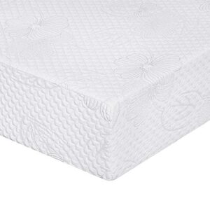 Olee Sleep 8 in Solar Memory Foam Mattress Queen 08FM01Q White