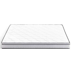 WEEKENDER Bloomington 8-Inch Plush Hybrid Mattress—Heavy Duty Coils—Memory Foam—CertiPur-US —5 Year Warranty, Twin XL