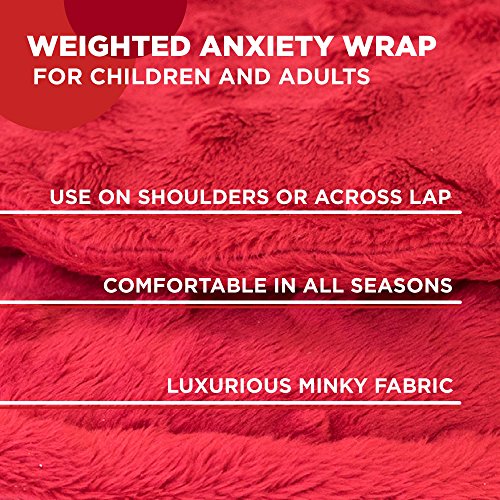 Weighted Neck and Shoulder Wrap (Red)