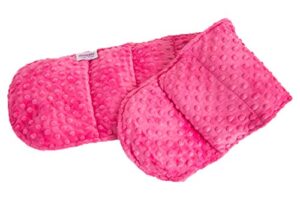 weighted neck and shoulder wrap (pink)