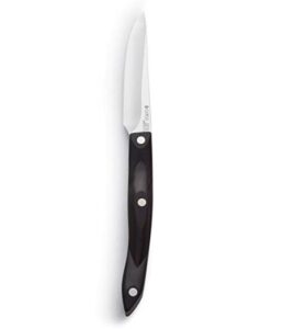 cutco 4720 4" gourmet paring knife | classic (brown) handle | forever guarantee