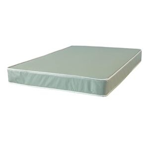 Greaton, 9-Inch Medium Firm Water-Resistance Vinyl Innerspring Mattress, Experience Superior Support and Comfort with Clean and Safe Sleep, Twin, Green