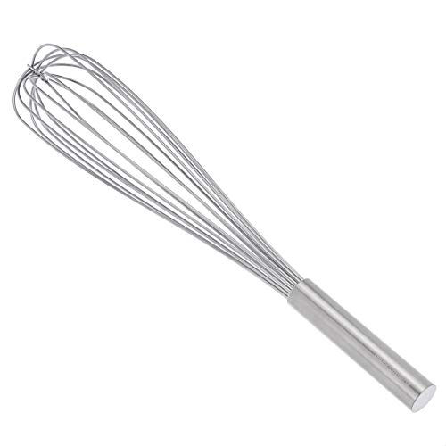 AmazonCommercial Stainless Steel Whisk, 18 Inch