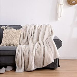 DSHGDJF Double Layers Blankets for Beds Soft Warm Throw Long Pile Home Decor Blankets (Size : 100X150CM)