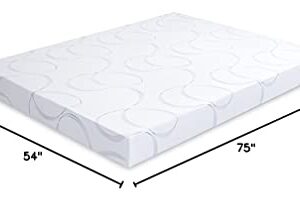 PrimaSleep 7 Inch Memory Foam Mattress, I-Gel, Tight Top, Cool (Full)