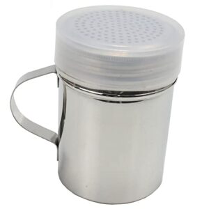 chef craft select dredger/shaker, 4 inch, stainless steel