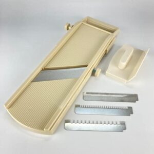 SOONEAR Mandoline Slicer for Vegetable, Fruit [Made in Japan] Kitchen Peelers Japanese Stainless Steel Blade