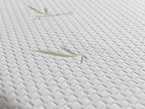 Tulo 12" Medium-Plush Memory Foam Bamboo Pressure Relief Mattress in a Box | Queen Size