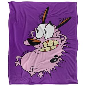 Courage The Cowardly Dog Blanket, 50"x60", Season 3 Cover Silky Touch Super Soft Throw Blanket