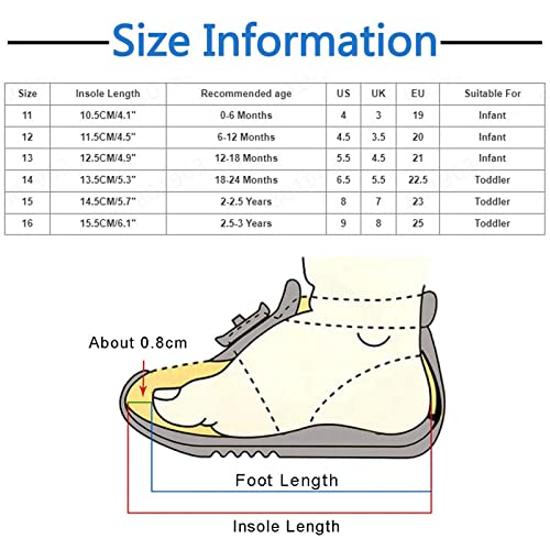 Lykmera Cartoon Printed Socks Shoes for Baby Girl Boy Autumn Winter Toddler Shoes Blat Bottom Non Slip Socks Shoes for Kids (Yellow, 6-12 Months)