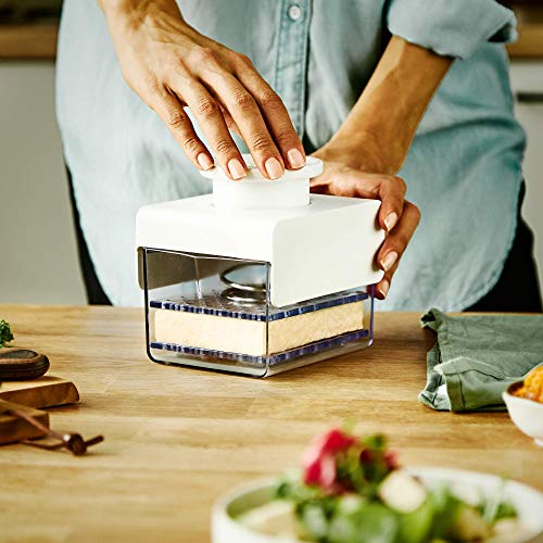 TofuBud Tofu Press - Tofu Presser for Firm or Extra Firm Tofu - Tofu Maker with Water Drainer Made from Durable Sustainable Materials - Tofu Recipe Book Included