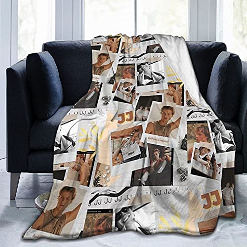 hehufhsd Jj Rudy Outer Banks Merchandise Flannel Blankets Cozy, Warm and Lightweight for Sofa Couch Bed Living Room to Be Gift (50"X40")