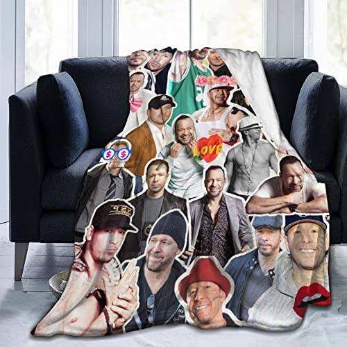 Blanket Donnie Wahlberg Soft and Comfortable Warm Fleece Blanket for Sofa,Office Bed car Camp Couch Cozy Plush Throw Blankets Beach Blankets