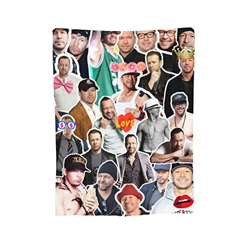 Blanket Donnie Wahlberg Soft and Comfortable Warm Fleece Blanket for Sofa,Office Bed car Camp Couch Cozy Plush Throw Blankets Beach Blankets