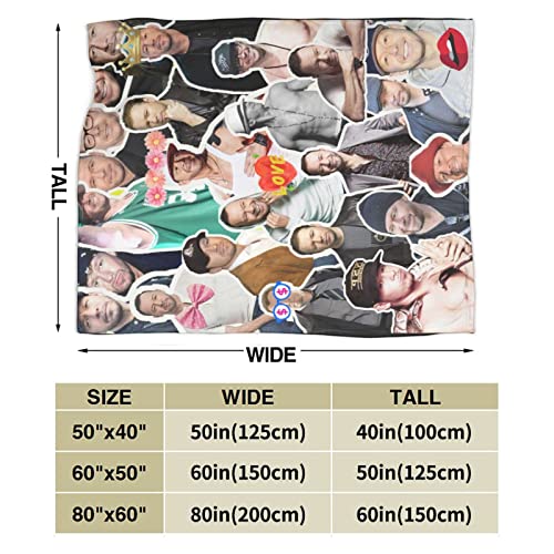 Blanket Donnie Wahlberg Soft and Comfortable Warm Fleece Blanket for Sofa,Office Bed car Camp Couch Cozy Plush Throw Blankets Beach Blankets