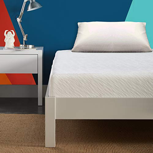 EARLY BIRD Essentials 6 Inch Gel Memory Foam Mattress, Twin, Dual Layer Comfort