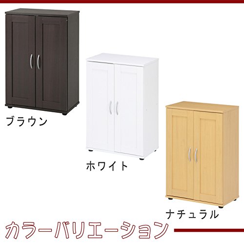 不二貿易(Fujiboeki) Fuji Boeki 86036 Shoe Box, Entryway Storage, 6 Tiers, Width 23.6 inches (60 cm), Natural