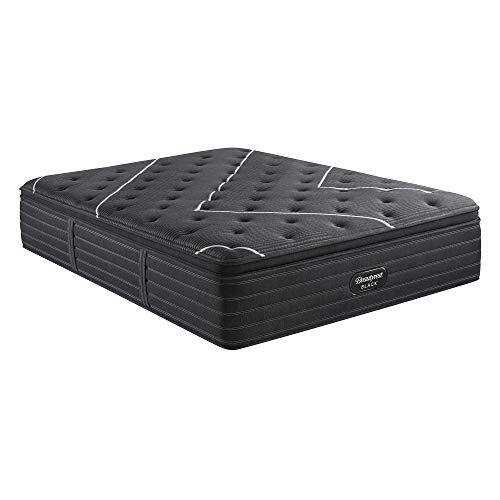 Beautyrest Black 16 Inch King C-Class Plush Pillow Top Premium Pocketed Coil Mattress with Cooling Technology