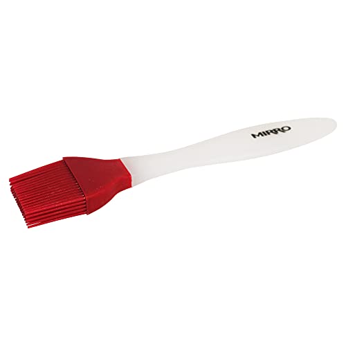 Mirro 8.5" Basting Brush w/2" Red Silicone Bristles