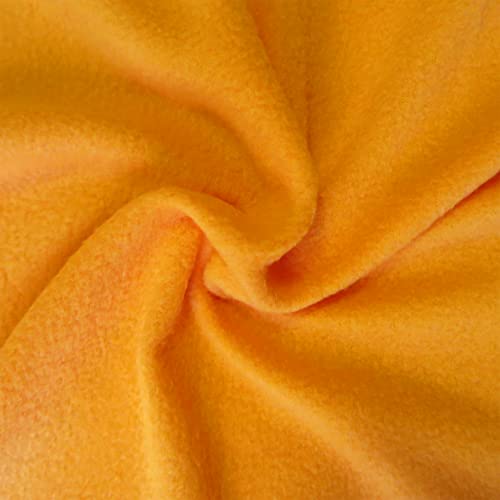 Ngawari Fleece Throw Blanket Lightweight Soft Warm Cozy Pet Blanket (Orange, 50 * 60 Inch)