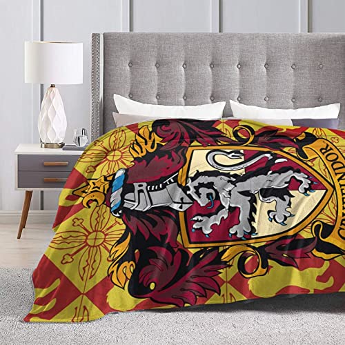 DIGOOD Gryffin-Dor Blanket Micro Fleece Throw Blanket Soft Cozy Blankets for Bed Couch Living Room 50 X 40 Inch, 50''x40''