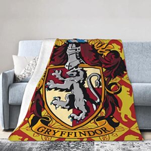 DIGOOD Gryffin-Dor Blanket Micro Fleece Throw Blanket Soft Cozy Blankets for Bed Couch Living Room 50 X 40 Inch, 50''x40''