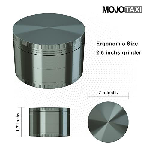 MOJOTAXI Grinder 2.5 Inch (Gray)