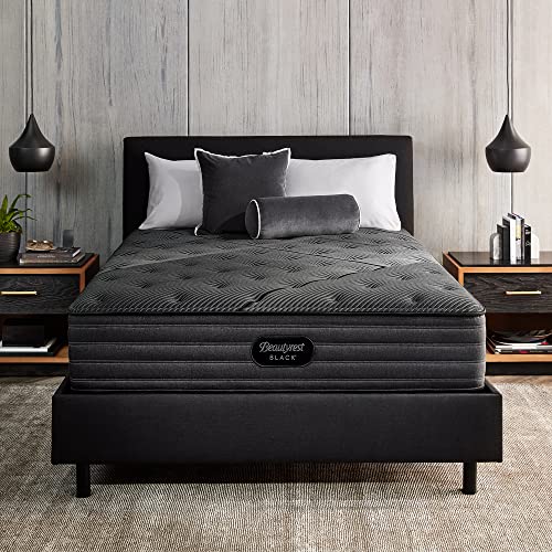 Beautyrest Black L-Class 13.5” Medium King Mattress, Cooling Technology, Supportive, CertiPUR-US, 100-Night Sleep Trial, 10-Year Limited Warranty